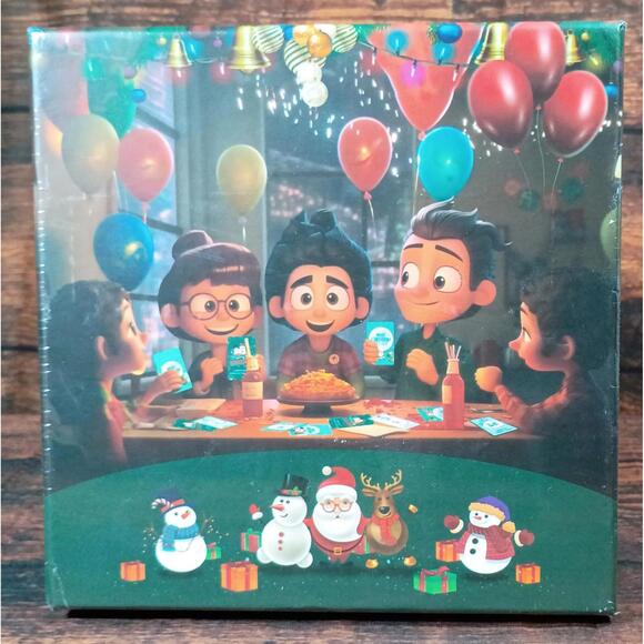 Holiday | Christmas Board Game Set Advent Calendar 24day Countdown Card ...